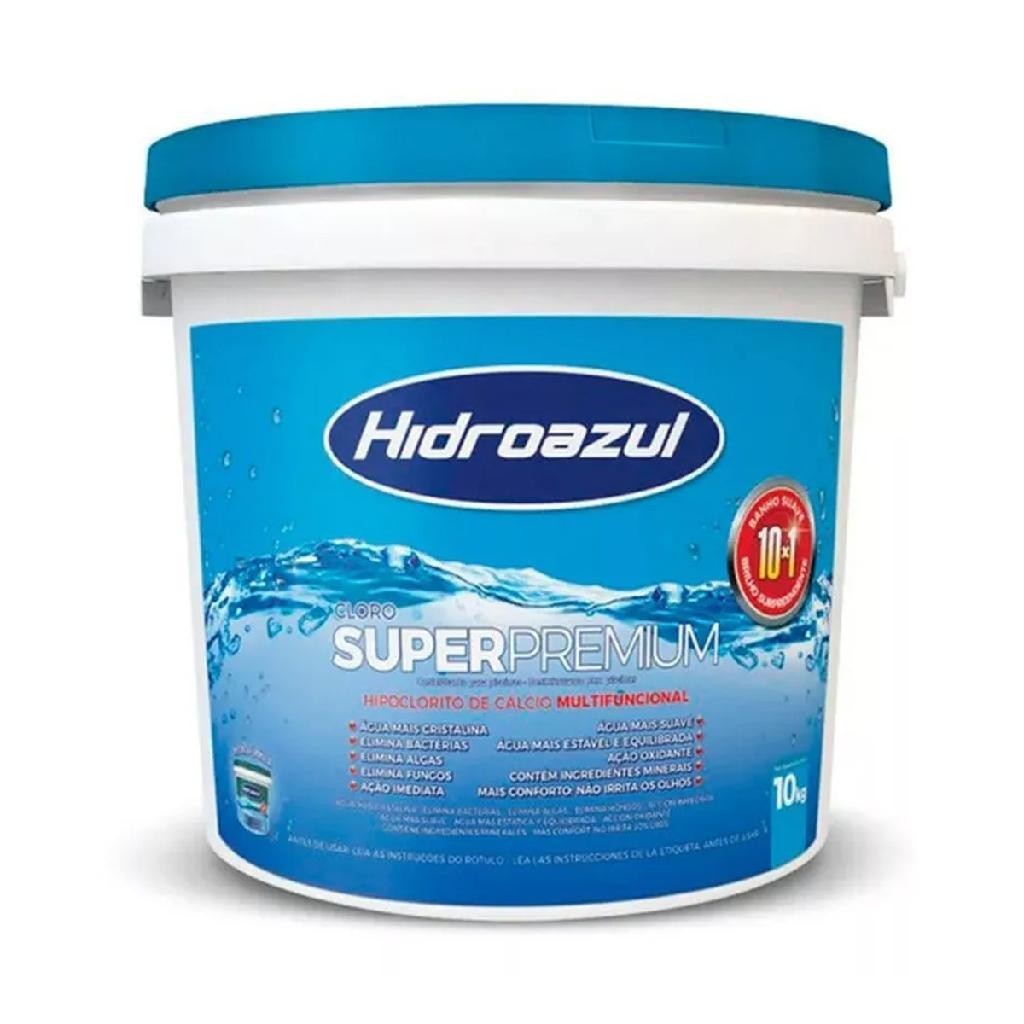 Cloro Multiação Hidroazul 45% Hpcl Balde 10 Kg | Shopee Brasil