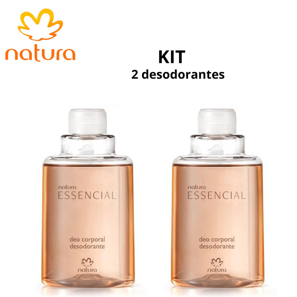 DESODORANTE NATURA ESSENCIAL TRADICIONAL FEMININO REFIL 100ML- 2 ...