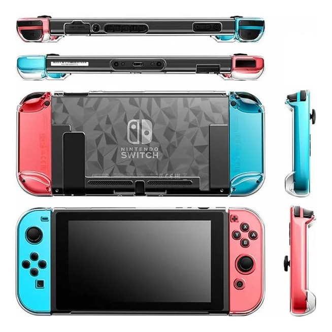 Case Proteção Nintendo Switch V1 V2 Acrílico Transparente | Shopee Brasil