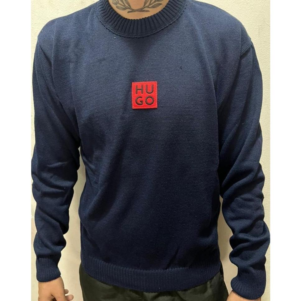 Sueter de lã, blusa de lã linha premium importada Hugo Boss - ENVIO ...