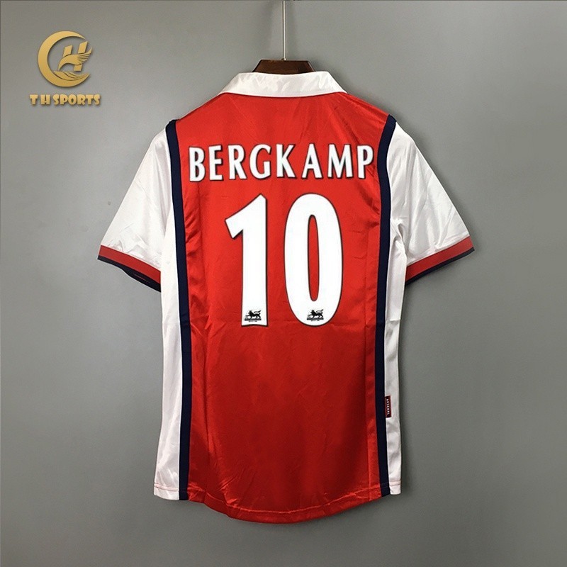 98/99 Arsenal Retro Camisa De Futebol Uniformes G2KW | Shopee Brasil