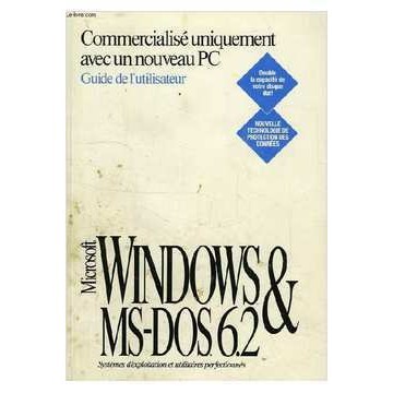 Microsoft Windows & Ms dos 6. 2 Guia do Usuário Sistema Operacional de Microsoft Corporation ...