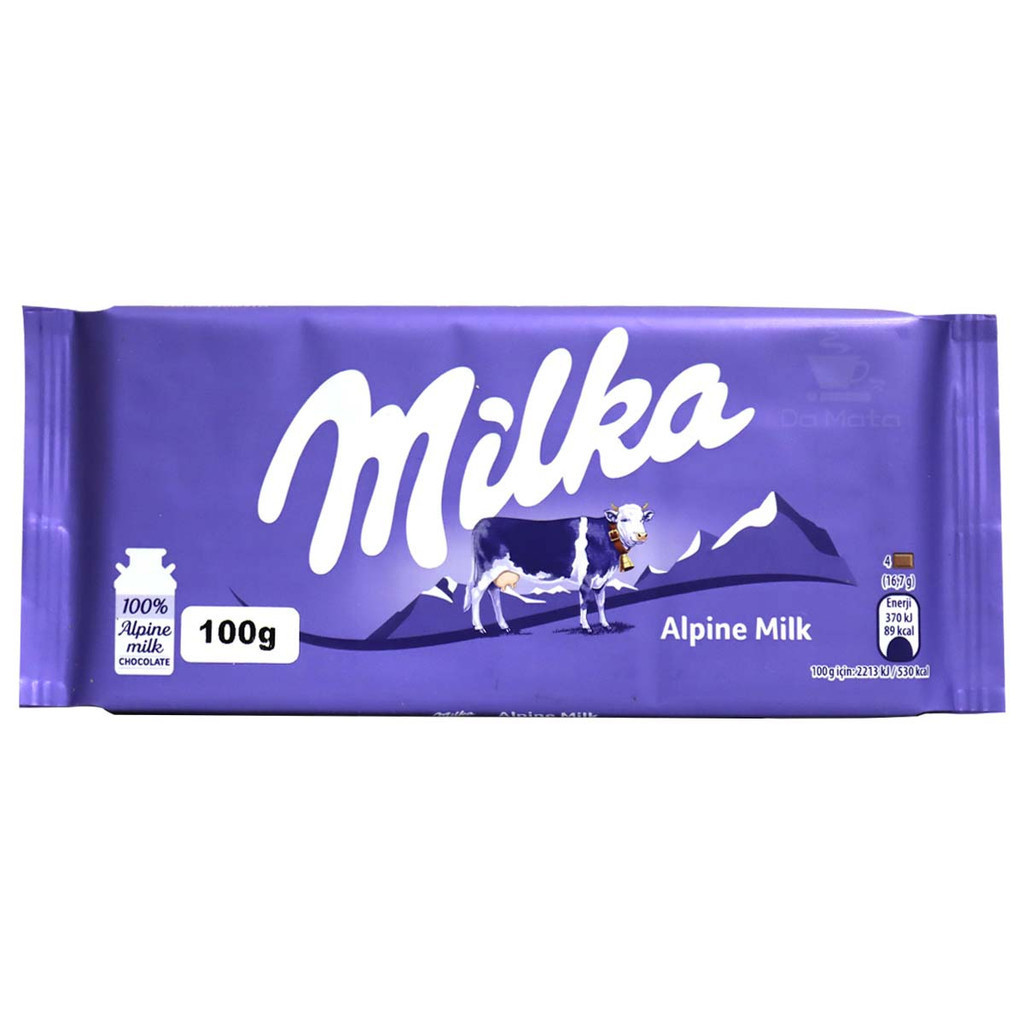 Chocolate Importado Milka Alpine Milk 100G | Shopee Brasil