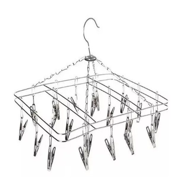 para Varal peças Intimas - Varal de Inox com 20 Prendedores Grandes ...