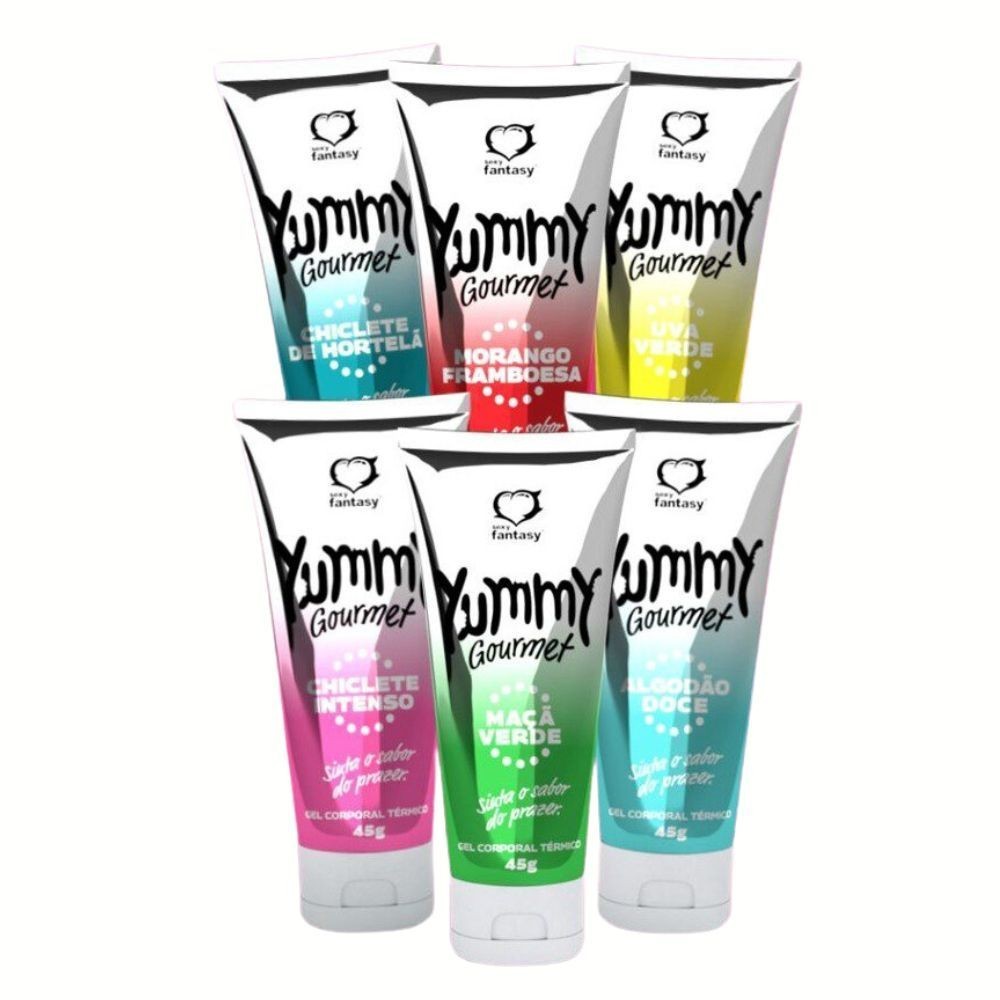 Gel Térmico Comestível Yummy Gourmet 45g Sexy Fantasy | Shopee Brasil