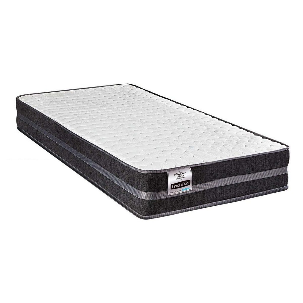 Colchão Solteirão Mola Ultralastic Bogotá 22cm X 96cm X 203cm | Shopee ...