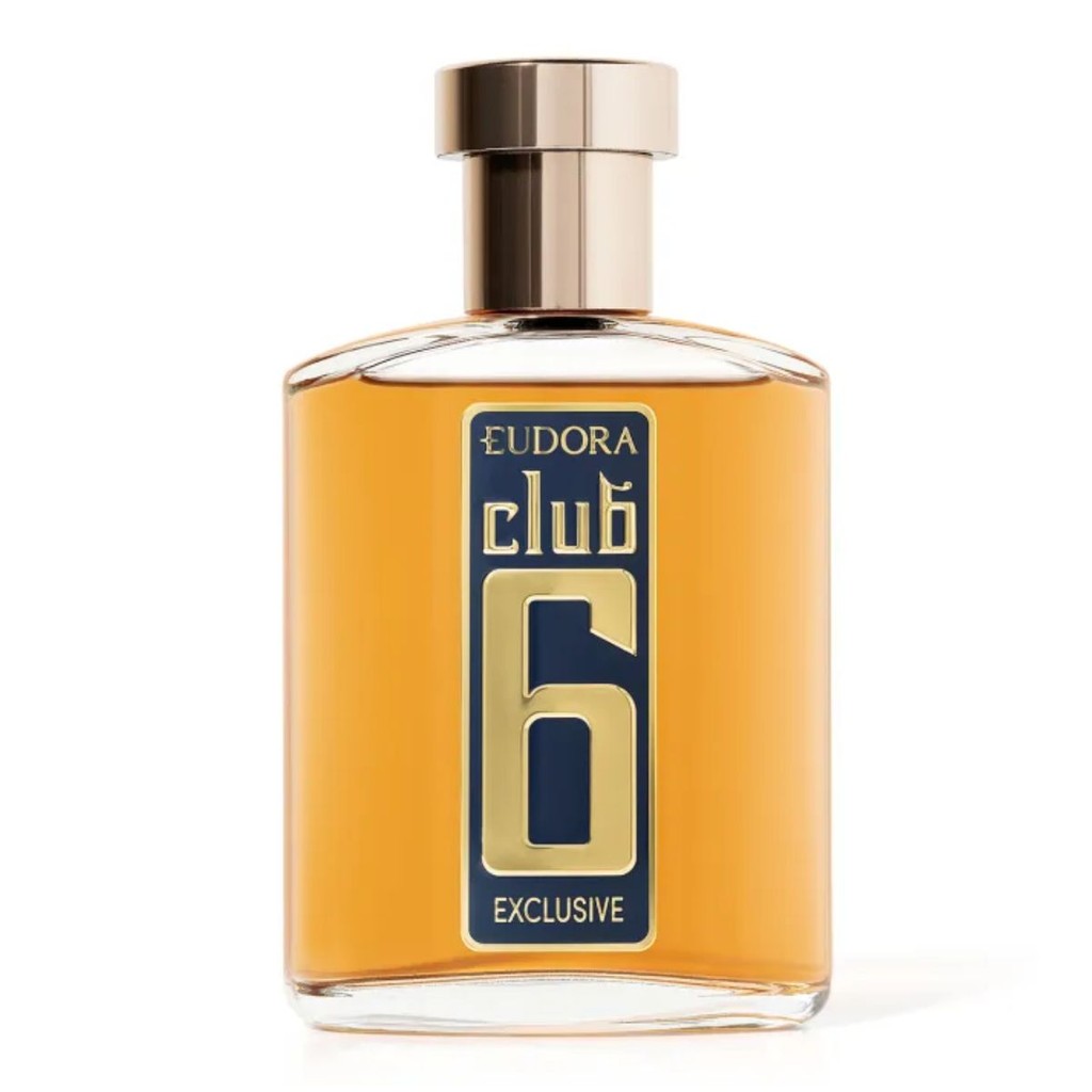Colônia Club 6 Exclusive 95ml Eudora | Shopee Brasil