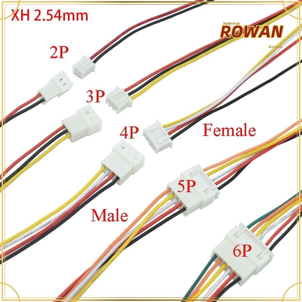 RW-HOME 5Pairs Terminal De Tomada Jack , Conector Fêmea Macho 2P 3P 4P 5P 6PIN Micro JST , 20cm ...