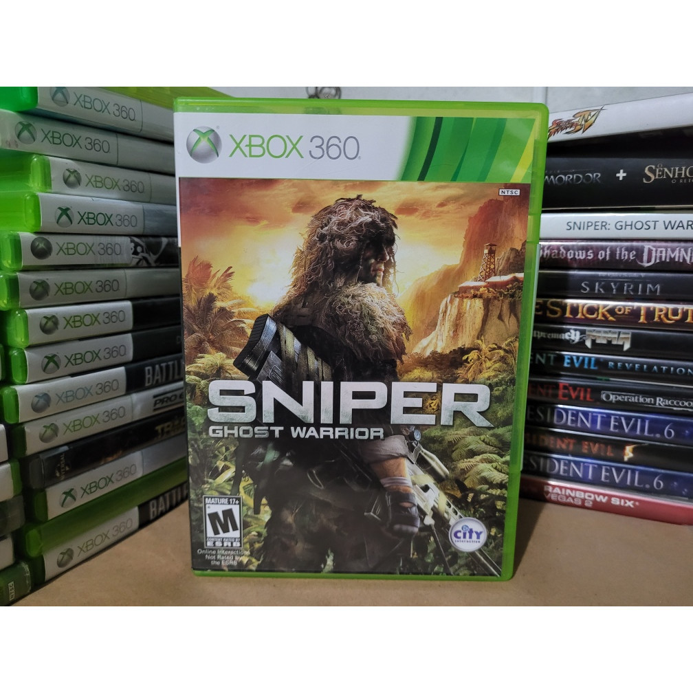 Jogo Sniper Ghost Warrior 1 Xbox 360 Original Mídia Física | Shopee Brasil