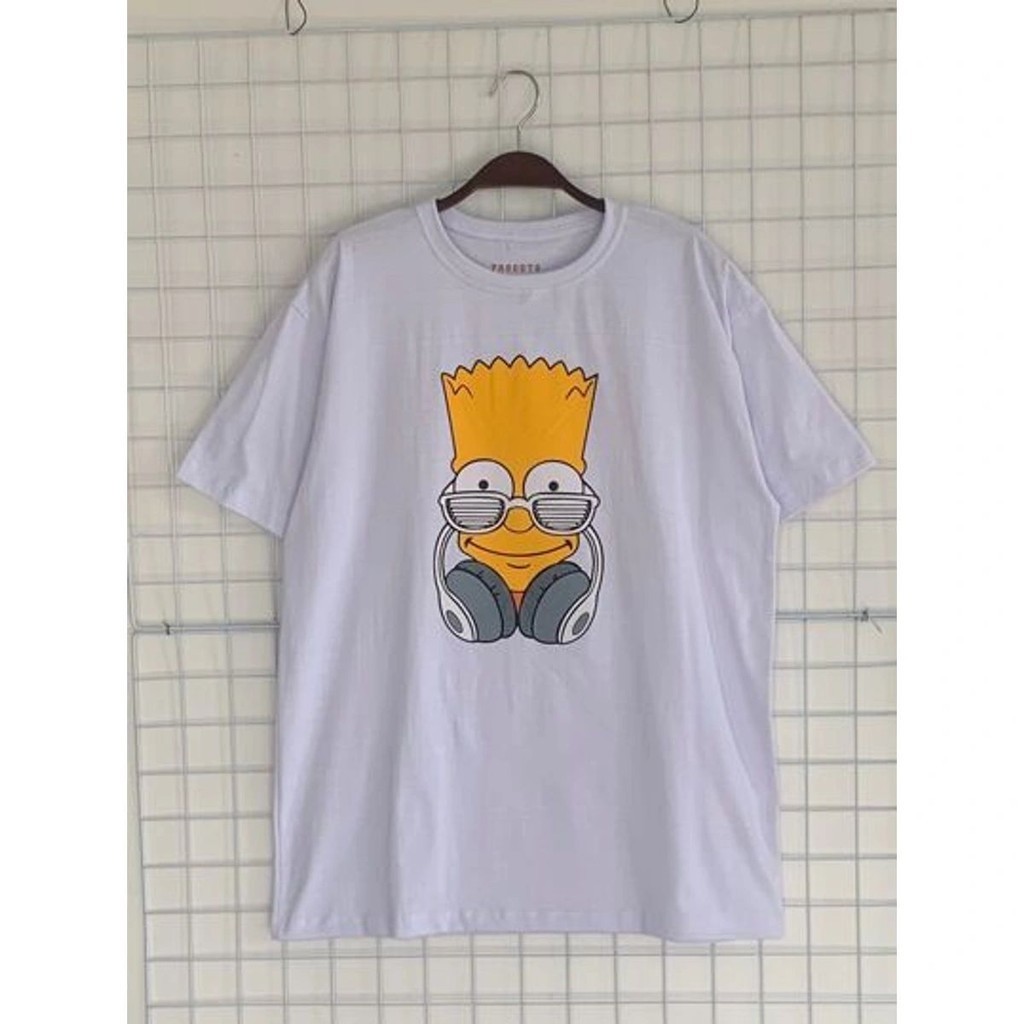 Camisa Bart Simpson Style | Shopee Brasil