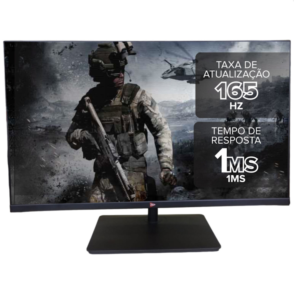 Monitor Gamer 165hz 1ms Led 23.8 Polegadas Full Hd Dp Hdmi | Shopee Brasil