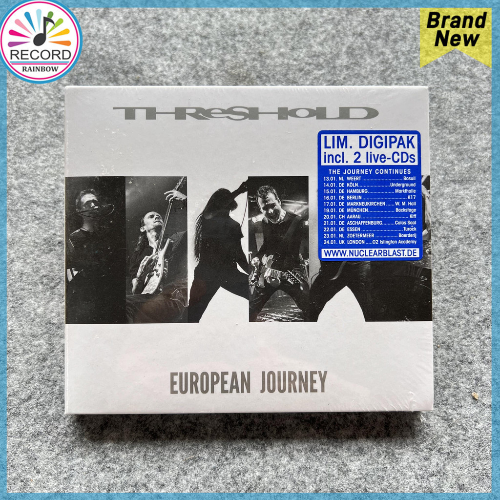 Threshold European Journey Original 2CD Album [Lacrado] Brand New BR ...