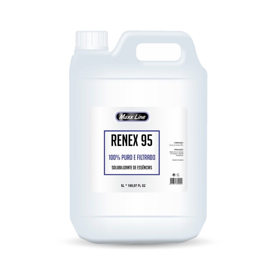 Renex 95 5 Litros Solubilizante De Base Essências Detergentes ...