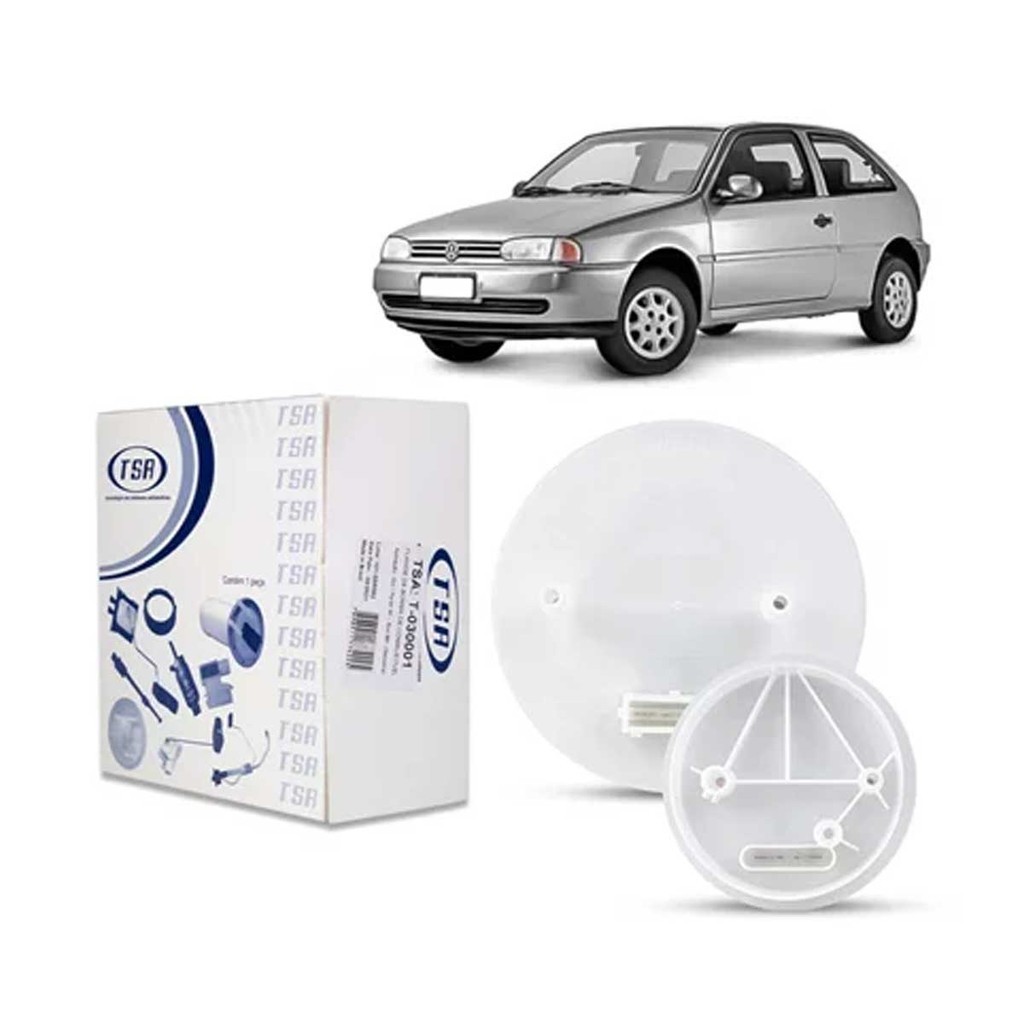 Flange do Tanque de Combustível Volkswagen Gol MI Gasolina T030001 ...