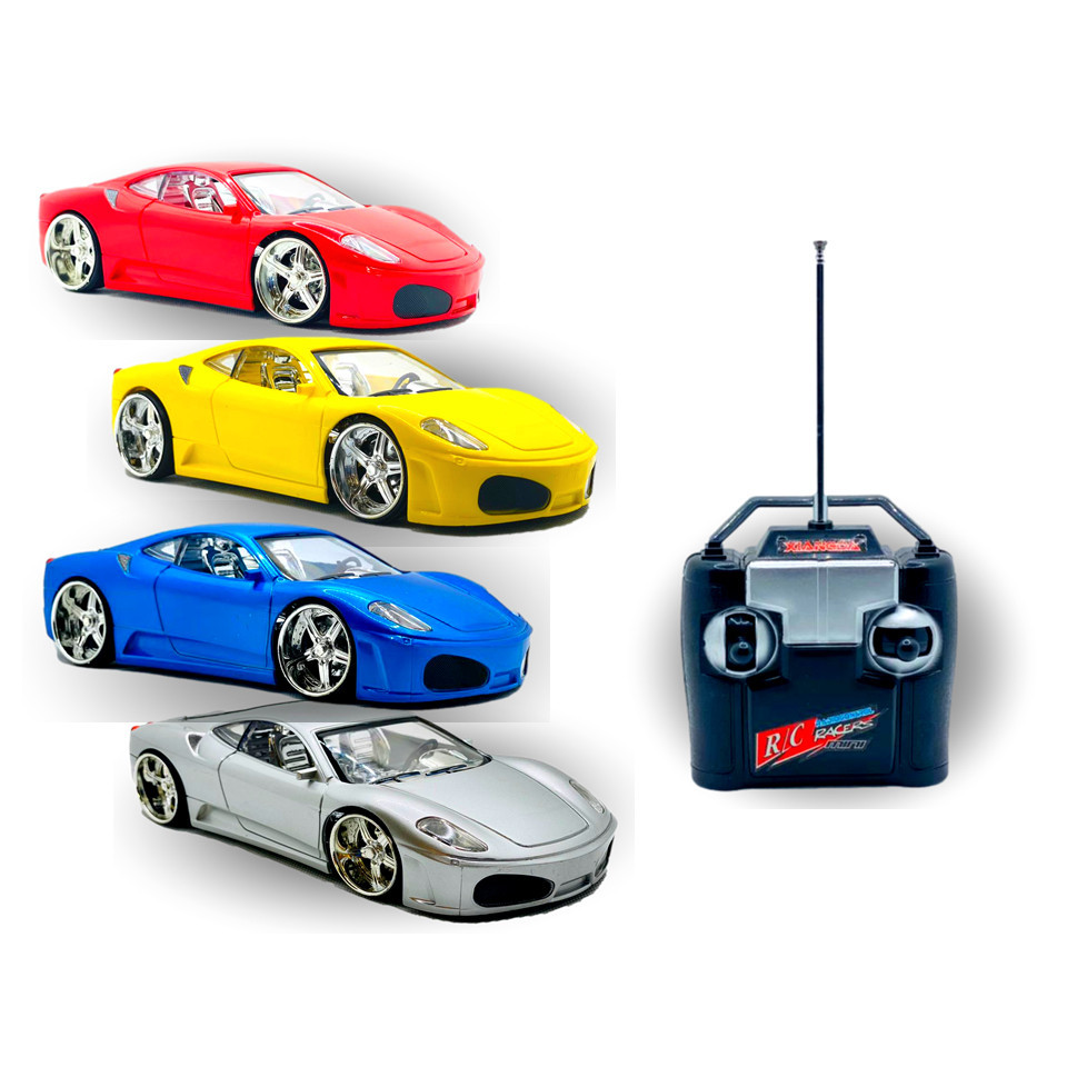 Carro de Controle Remoto Ferrari Perfect Bateria Cores Veloz Com Luzes ...