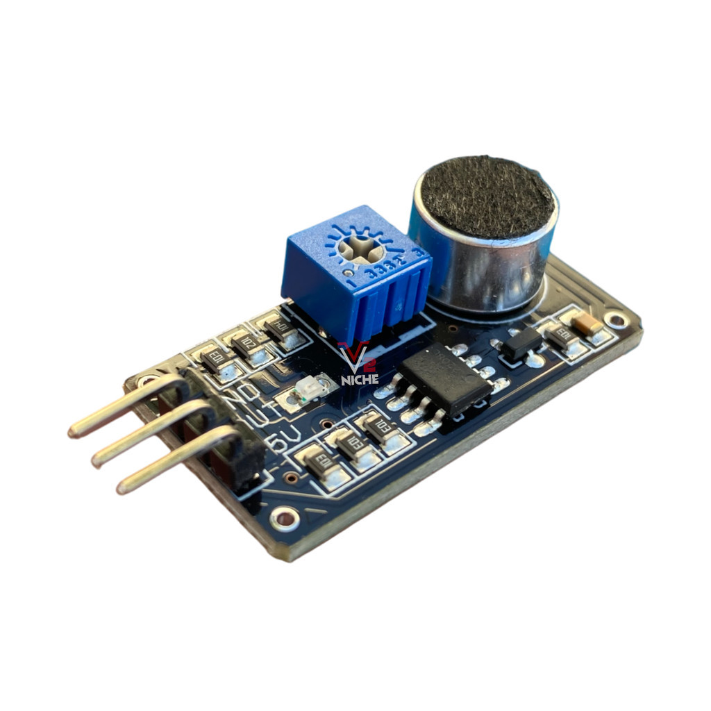 Módulo Sensor De Som E Ruidos Voz Para Arduino Dc 4-6V Lm393 | Shopee Brasil
