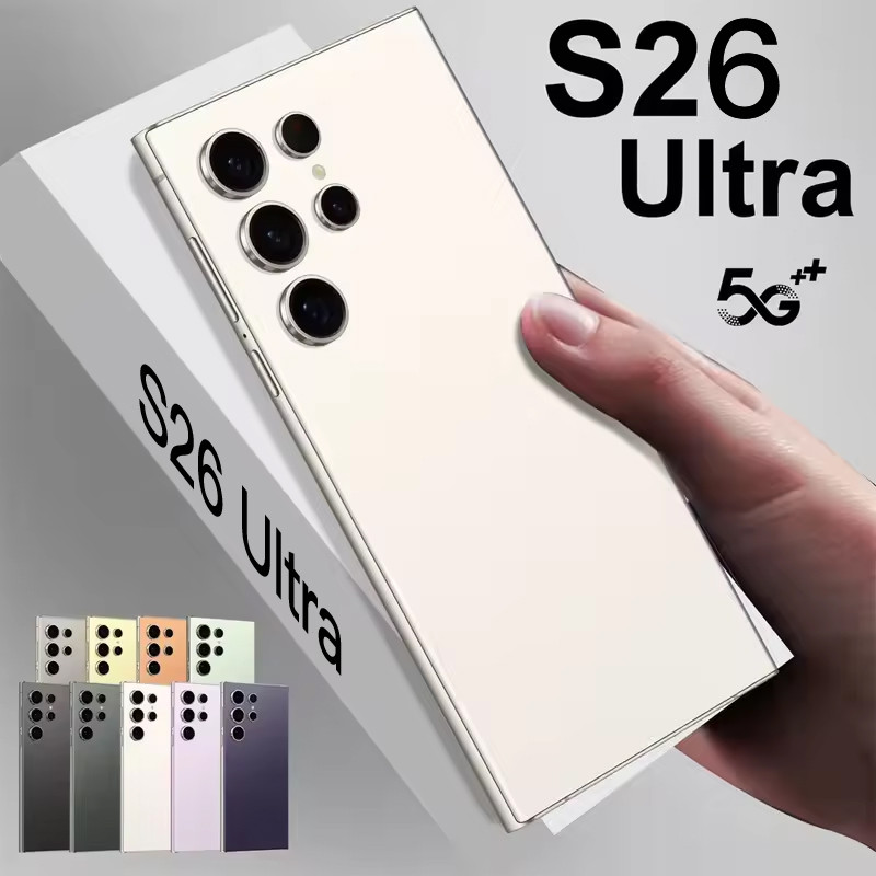 S26 Ultra Celulares Smartphone Original 5G Duplo SIM Android 14 ...