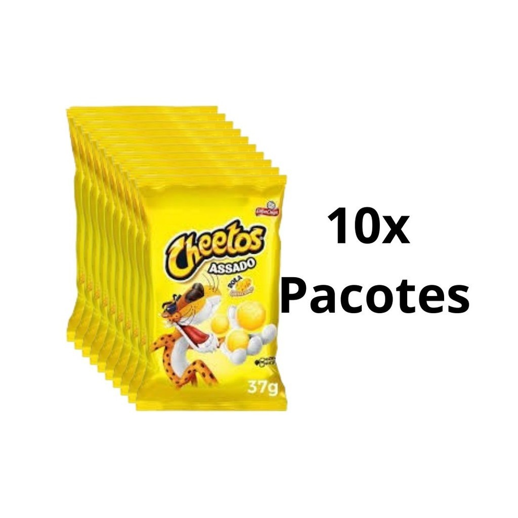KIT CHEETOS BOLA 37G COM 10 UNIDADES | Shopee Brasil