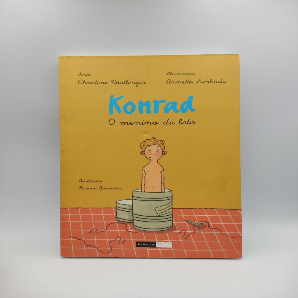 Konrad, o menino da lata autor Christine Nostlinger / Annette Swoboda ...