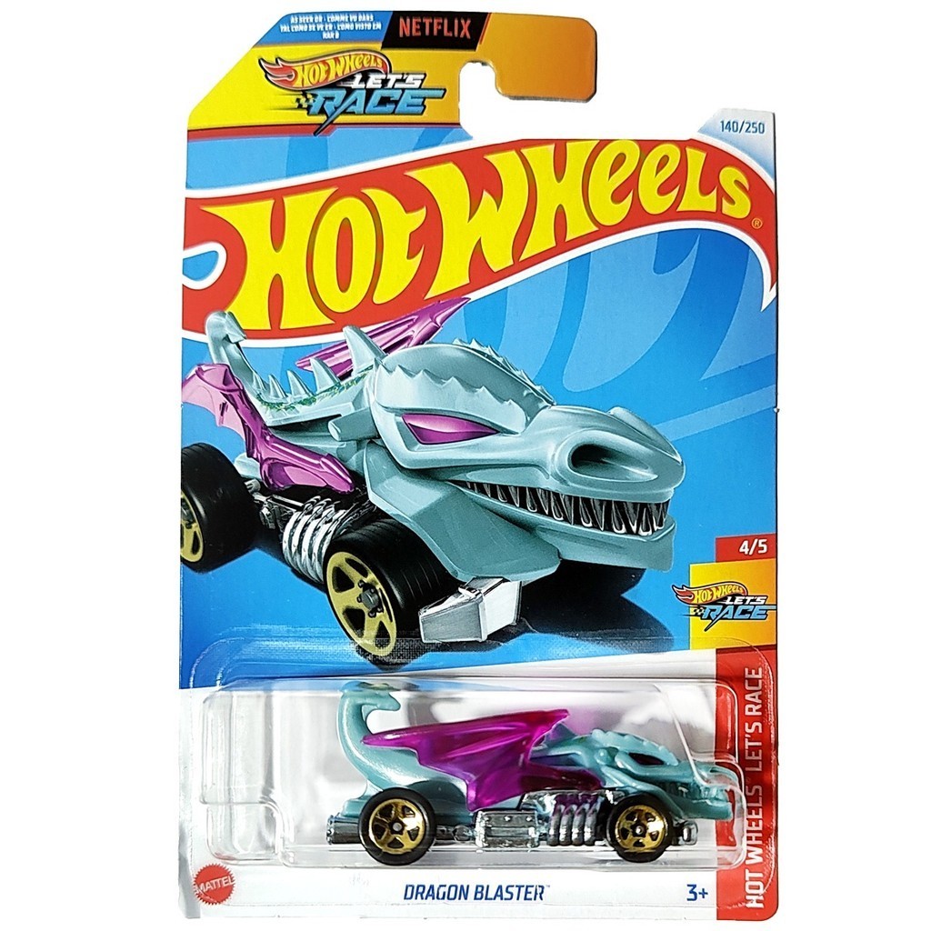 Hot Wheels Mattel Hot Wheels Let's Race Dragon Blaster 140/250 (Lote G ...