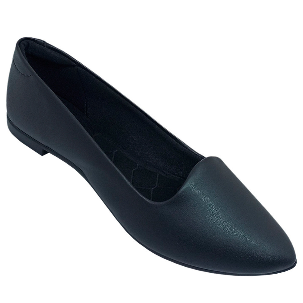 Sapatilha Moleca Estilo Simples e Sofisticado Napa Feminina | Shopee Brasil