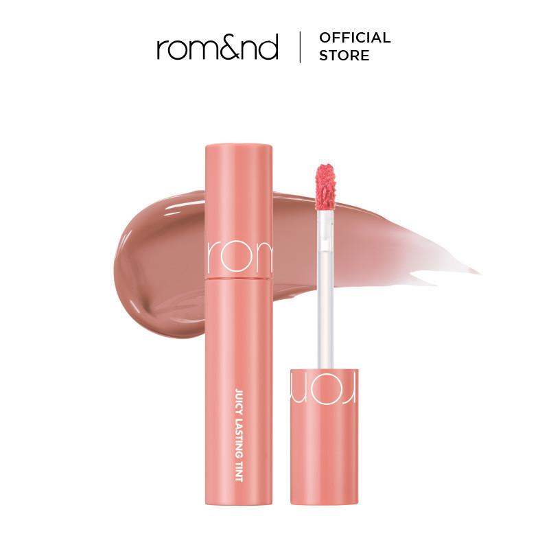 Coreano ROMAND Juicy Lasting Tint Lip Gloss 5,5g | Shopee Brasil