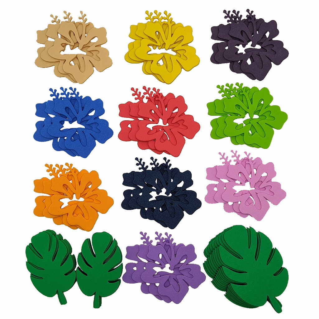 Flor Moana Festa Havaiana Hibisco 50 Unidades | Shopee Brasil