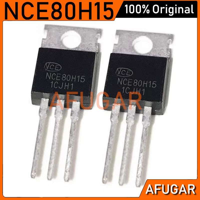 5 Unidades NCE80H15H 150A/80V TO-220 transistor De Efeito De Campo Novo original | Shopee Brasil