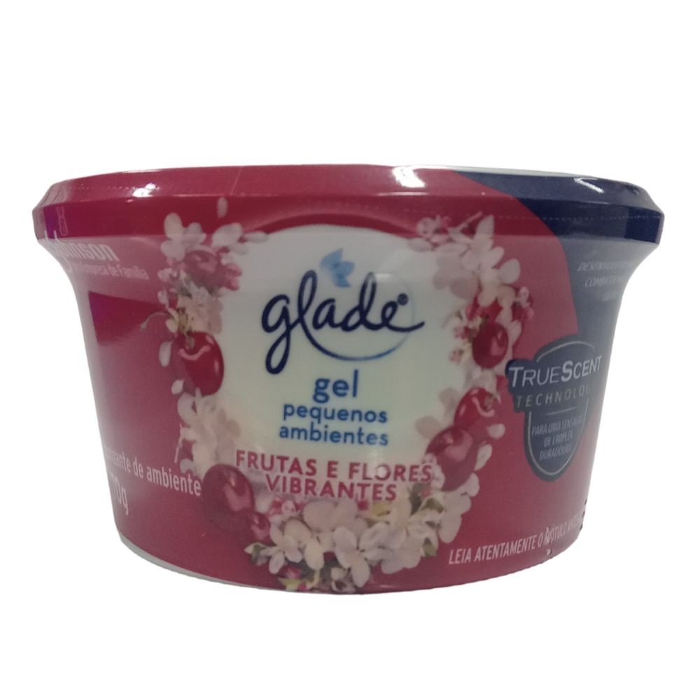Glade Car Gel Frutas e Flores Vibrantes Odorizante de Ambientes 70g ...