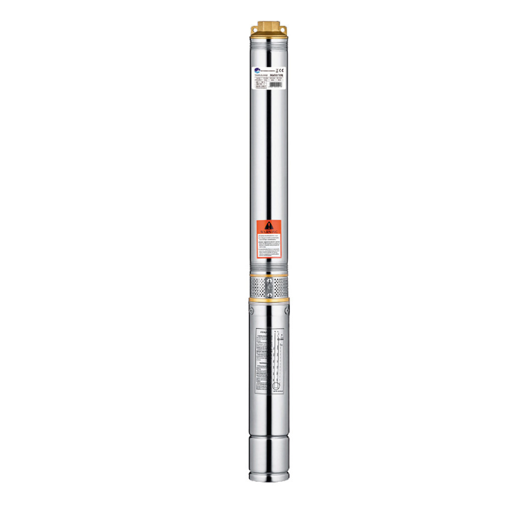 Bomba Palito Submersa 1CV 3" 110V Monofásica Lepono 3SDIM 2 Fios 1,5MT ...