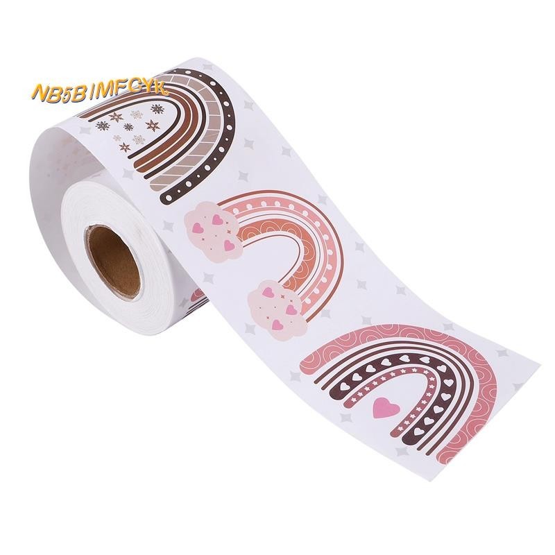 20M Boho Rainbow Bulletin Board Bordas Arco-Íris Retas Sala De Aula Ou ...