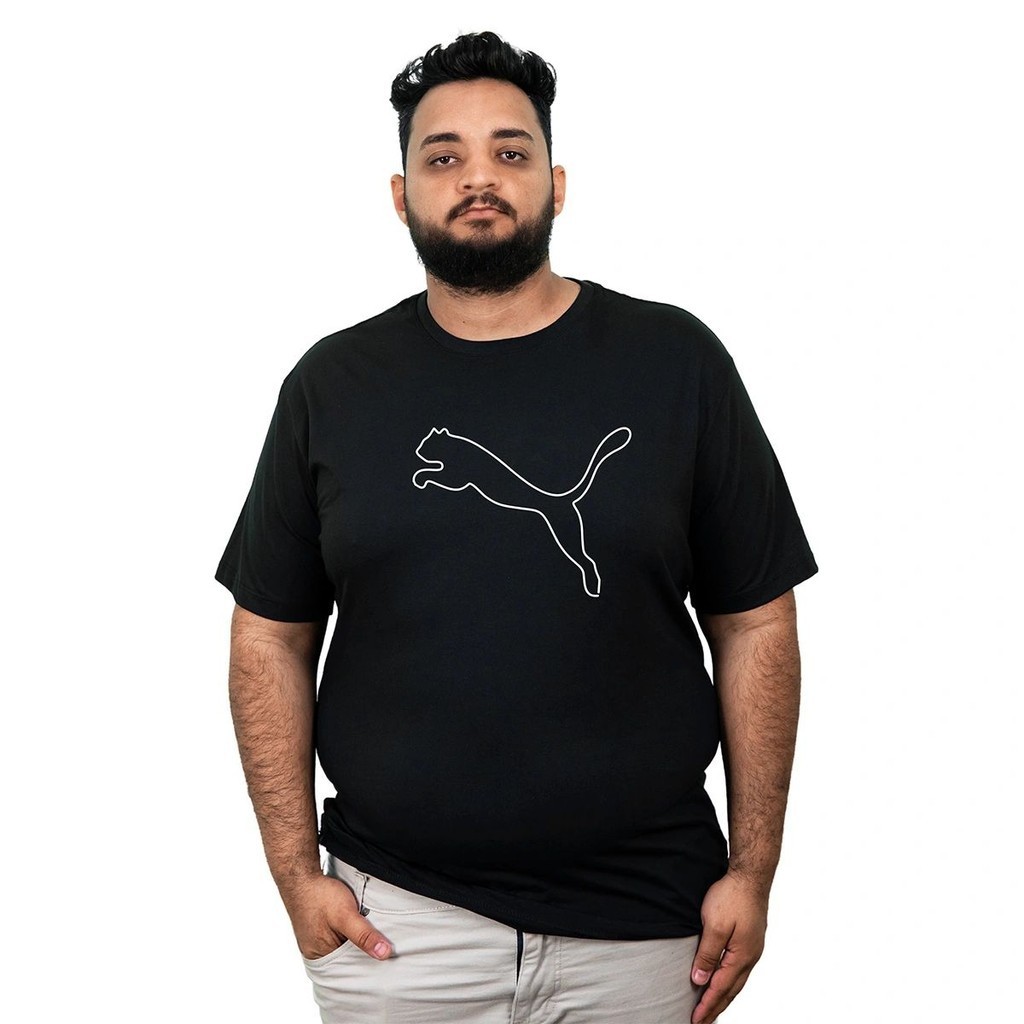 Camisa Masculina Plus Size Puma Flex | Shopee Brasil