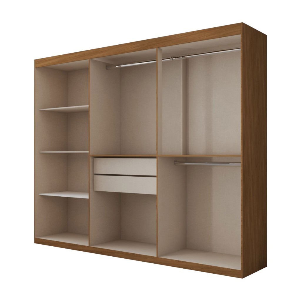 Guarda-Roupa Casal Vaticano 6 Portas 2 Gavetas | Shopee Brasil