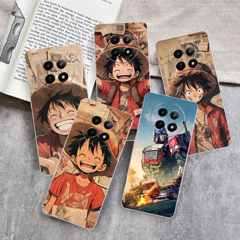 Capa De Silicone Macia Pintada TPU Para Realme 12x 5G RMX3998/12 5G ...