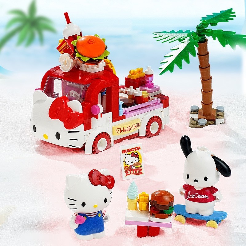 Maravilhosos blocos de construção Keeppley sanrio Float Patrol Toy ...