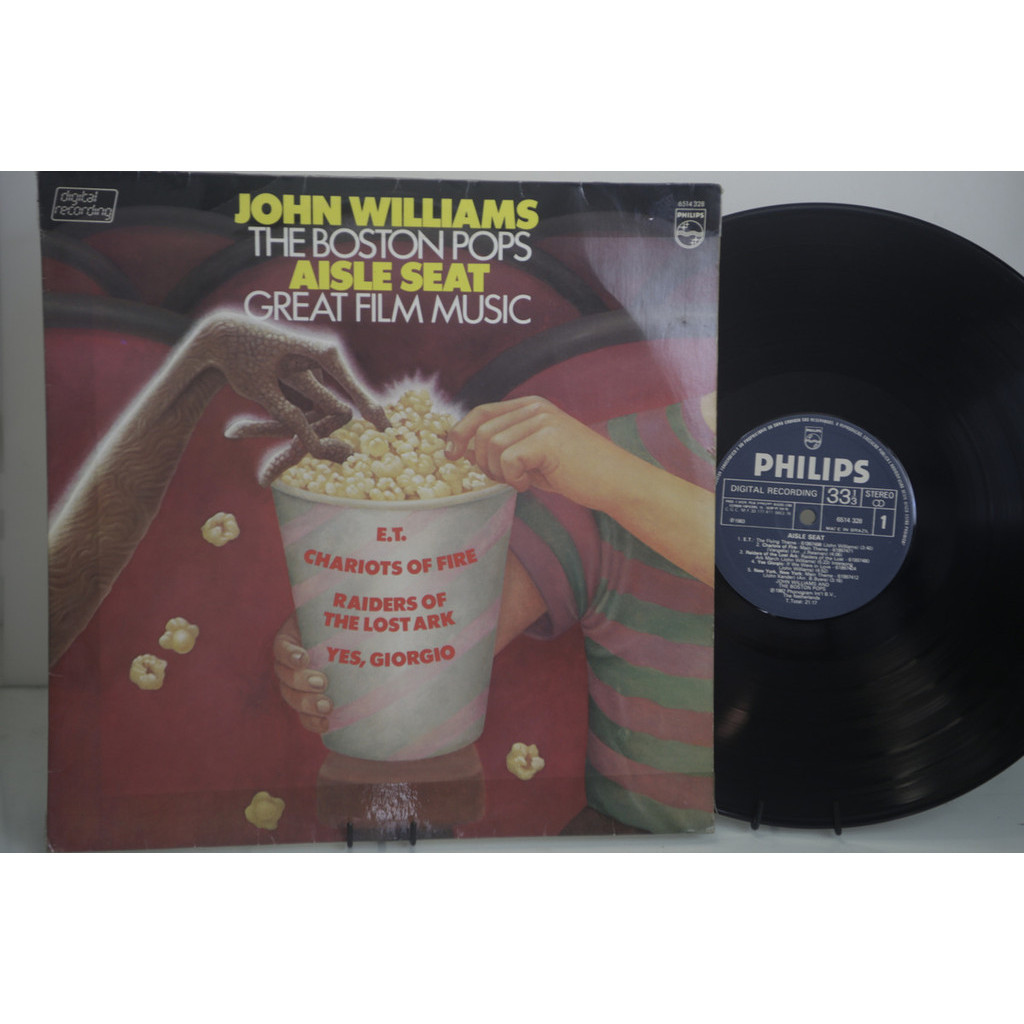 Lp Instrumental | John Williams: The Boston Pops Aisle Seat | Shopee Brasil