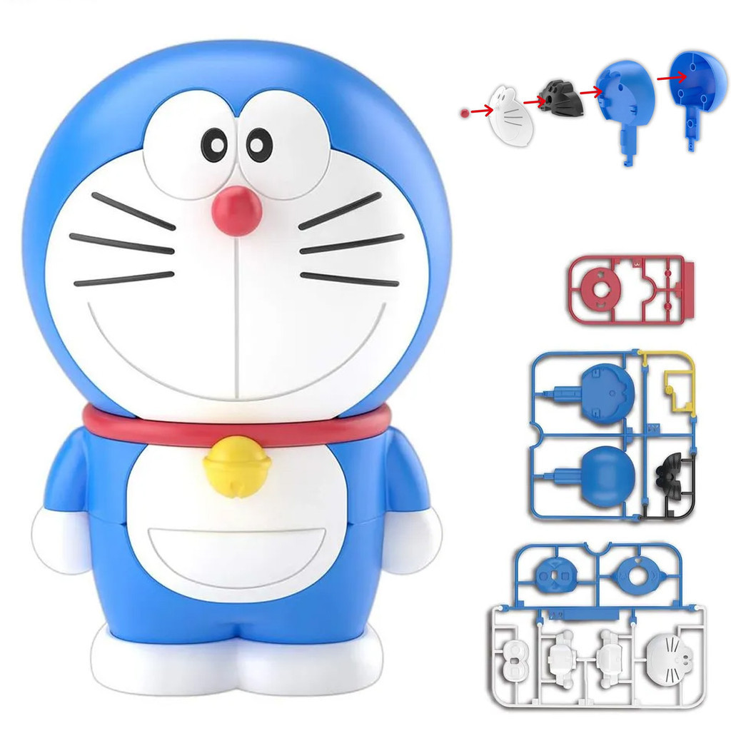 DORAEMON MODEL KIT BANDAI ENTRY GRADE | Shopee Brasil