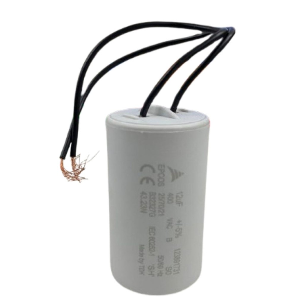 CAPACITOR PPM 12UF 400VCA B32327G IEC 60252-1 35X60MM FIO EPCOS ...
