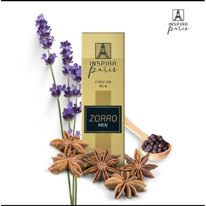 Inspira Paris Perfume Zorro Men 15ml Luxo Fragancia Refinada | Shopee ...