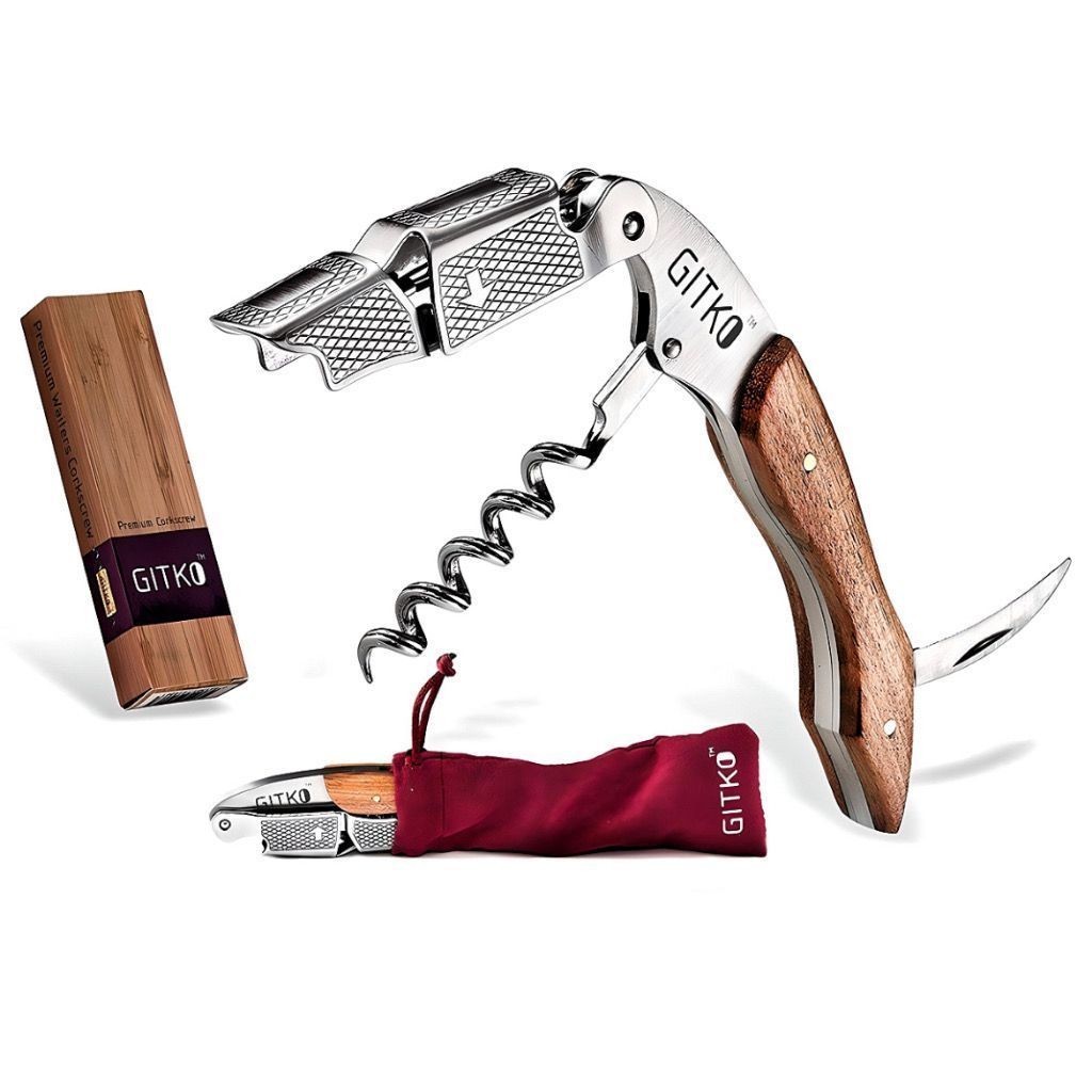 Saca-rolhas Sommelier Abridor De Vinho E Garrafas Profissional Premium ...