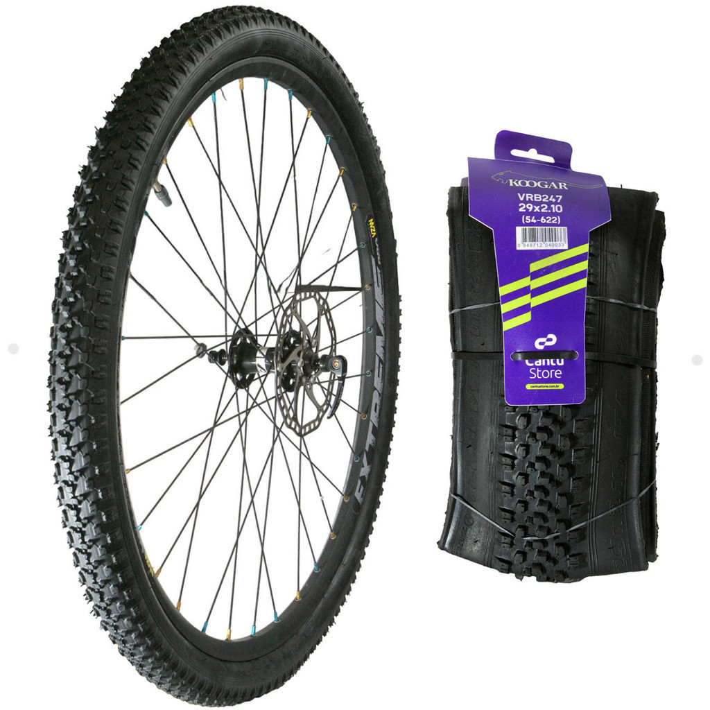 Pneu Kevlar Aro 29 Bicicleta MTB 29x2.10 Cravo Koogar | Shopee Brasil