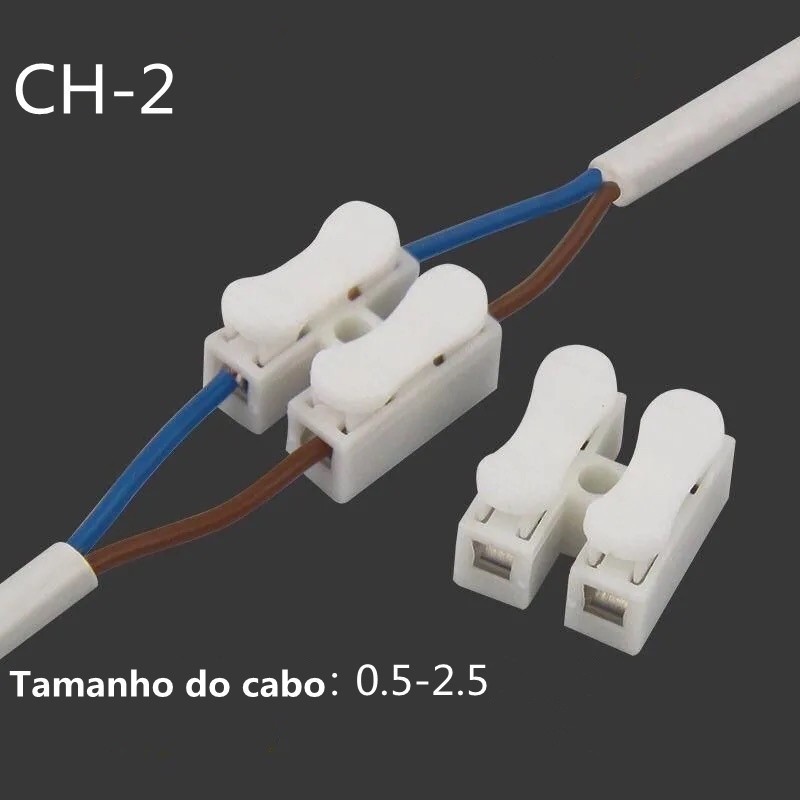 10 Conectores Elétricos-Derivados, Sending/Tipo de Conector Bornéu ...