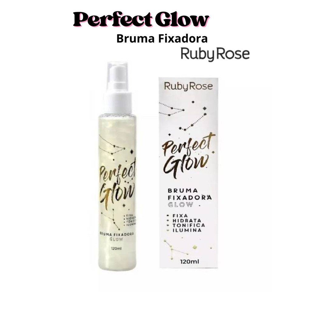 Bruma Fixadora Perfect Glow Ruby Rose | Shopee Brasil