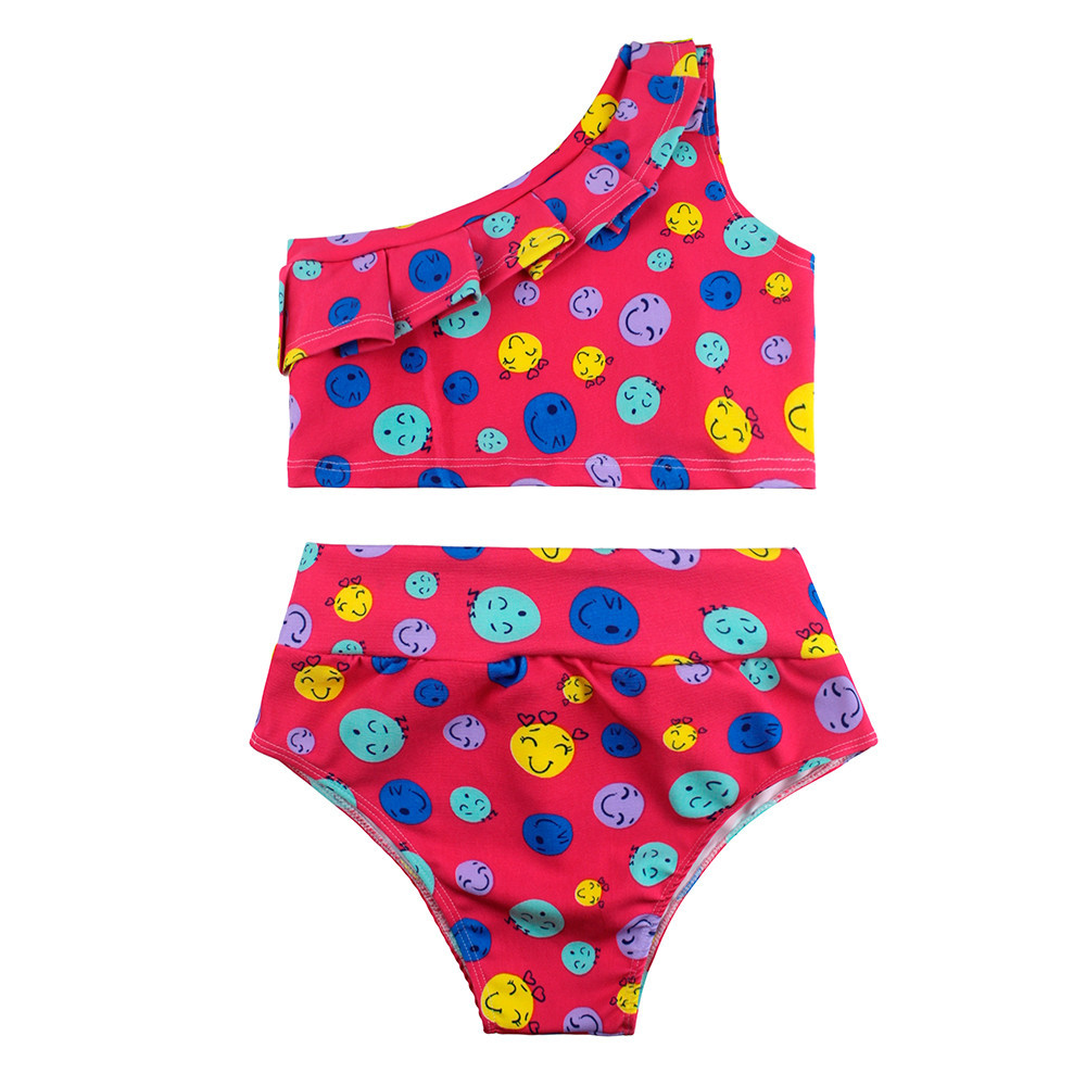 Biquini Cores menina juvenil Biquíni moda praia tecido suplex | Shopee ...