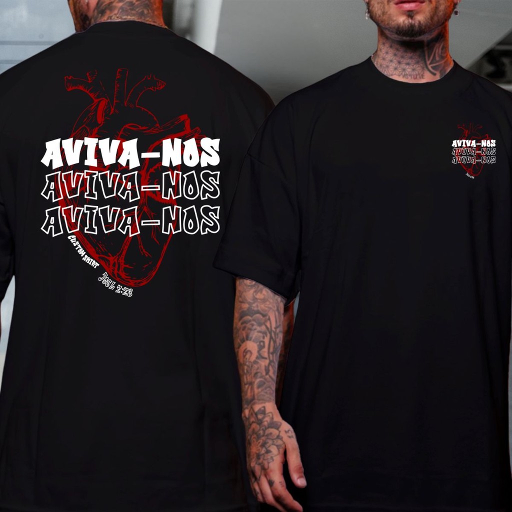Camiseta Aviva Nos Senhor Canção Cristã Gospel Tumblr Religiosa ...
