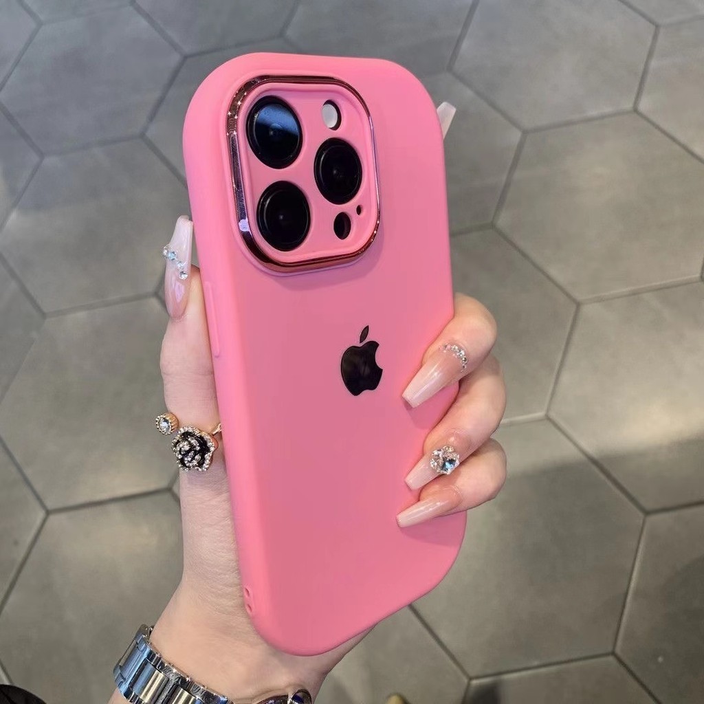 Nova Capa Rosa Para iPhone 15 14 13 12 11 Pro Max 14 15 Plus | Shopee ...