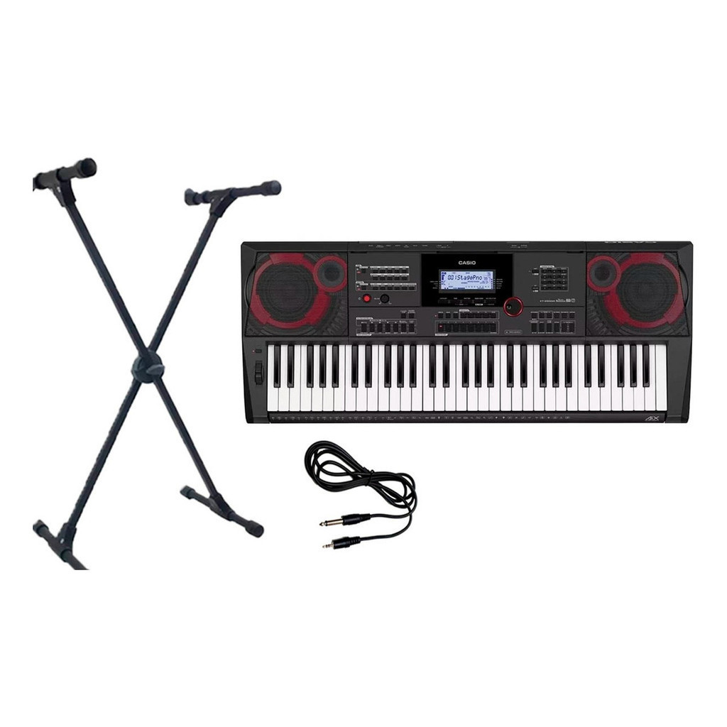 Teclado Casio Ctx-5000 Arranjador 61+ Suporte | Shopee Brasil
