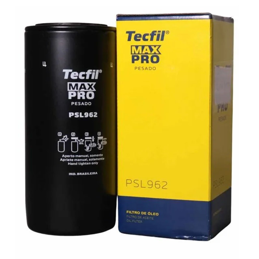 Filtro Óleo Lubrificante Motor Mwm 6cc Tecfil PSL962 | Shopee Brasil