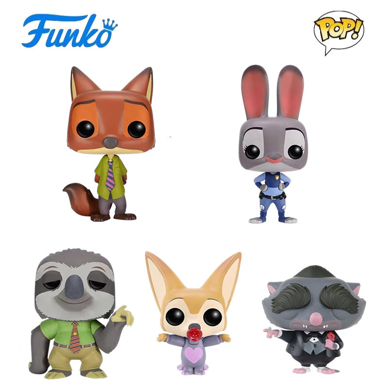 Funko POP Zootopia Zootopia Louca Zootopia Judy Nick Lightning Sr ...