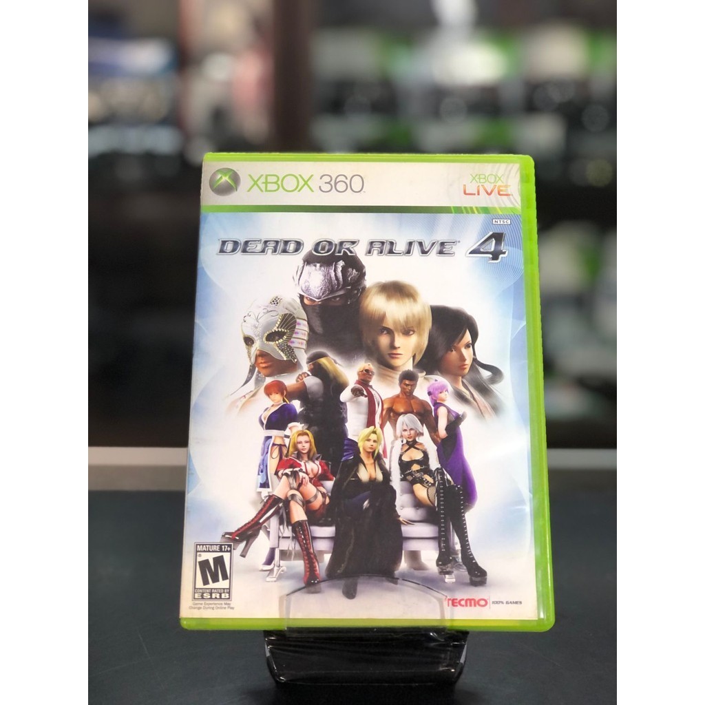 Dead Or Alive 4 Xbox 360 Mdia Física | Shopee Brasil
